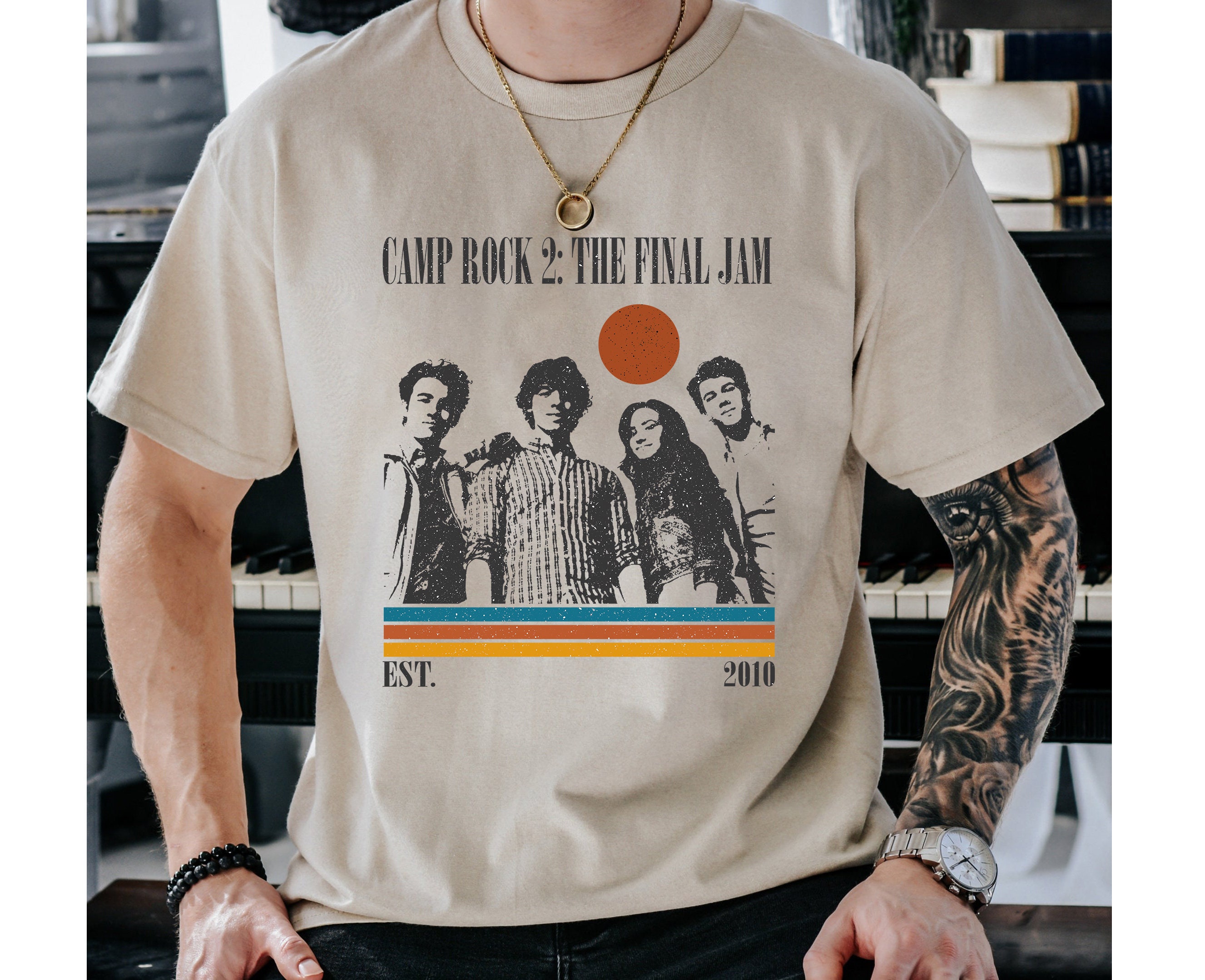 Camp Rock 2 The Final Jam T-Shirt vintage, Camp Rock 2 The Final Jam ...