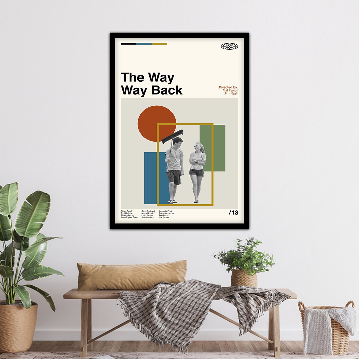 The Way Way Back Poster, Movie Poster, Midcentury Art, Vintage Poster ...