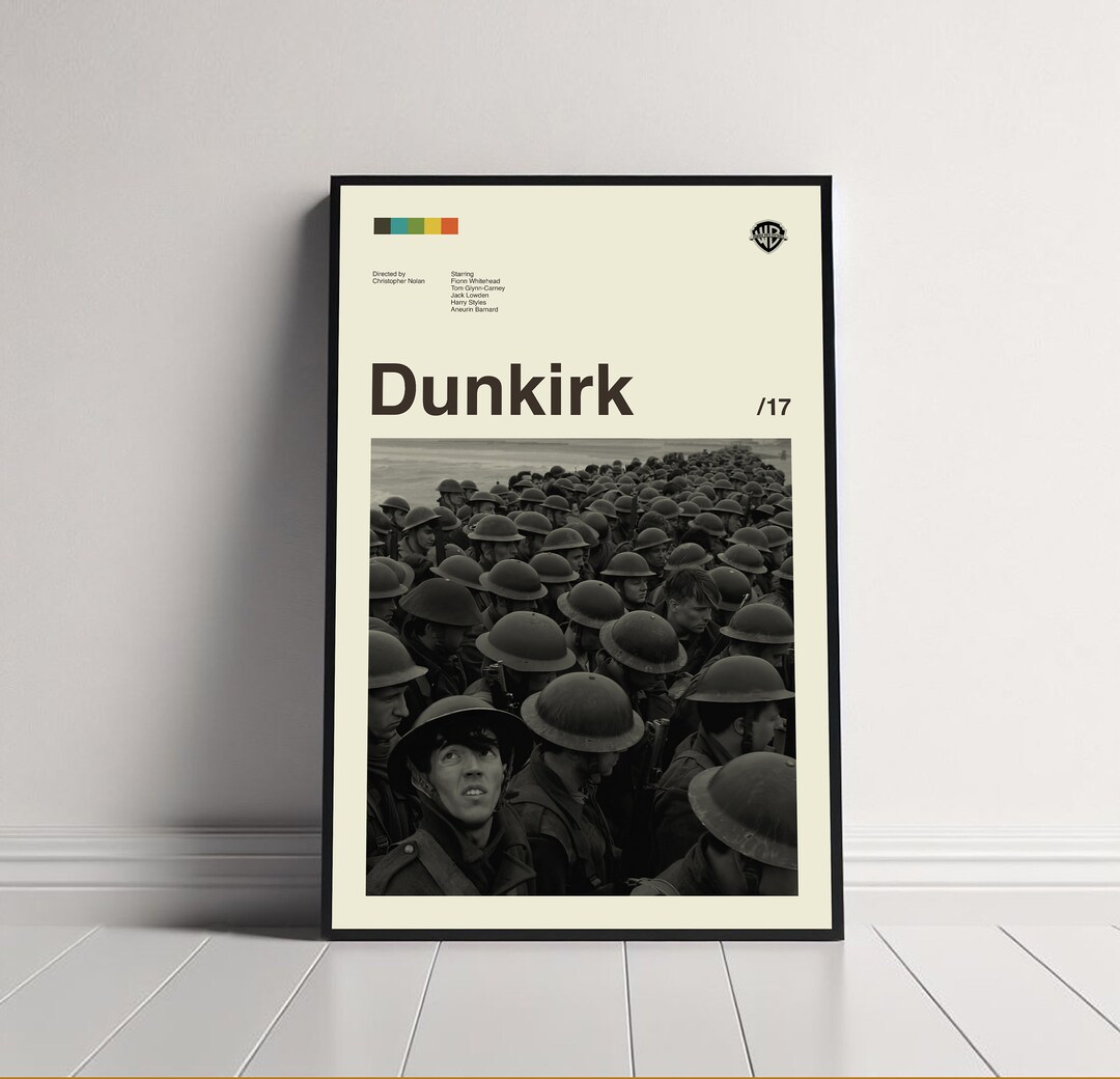 Dunkirk Poster, Dunkirk Movie Poster, Christopher Nolan, Minimalist Art ...