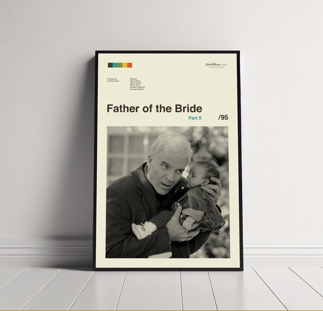 Father of the Bride Part 2 Poster, Charles Shyer, Minimalist Art ...