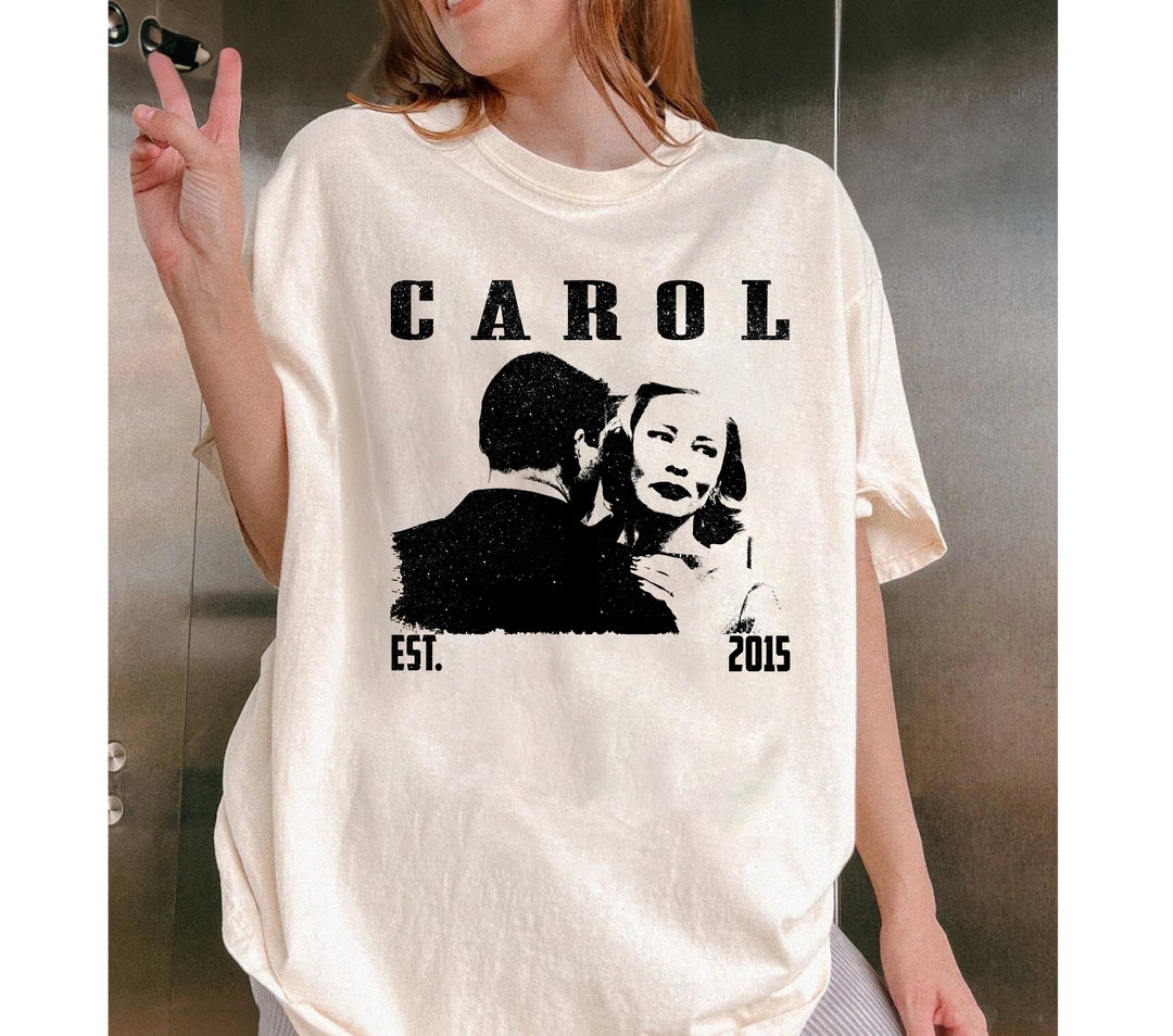 Carol Shirt, Carol T Shirt, Carol Tee, Movie T-shirt, Vintage Shirt ...