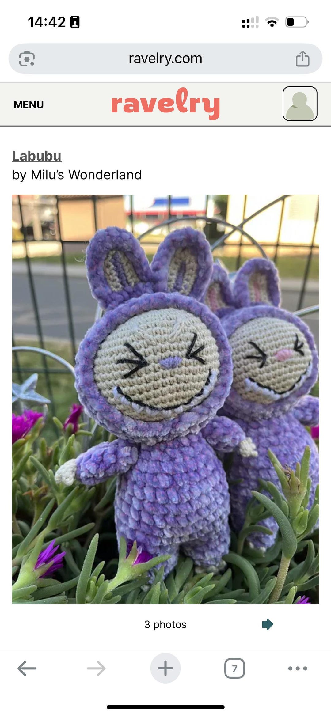 Labubu No-sew Crochet Pattern - Etsy