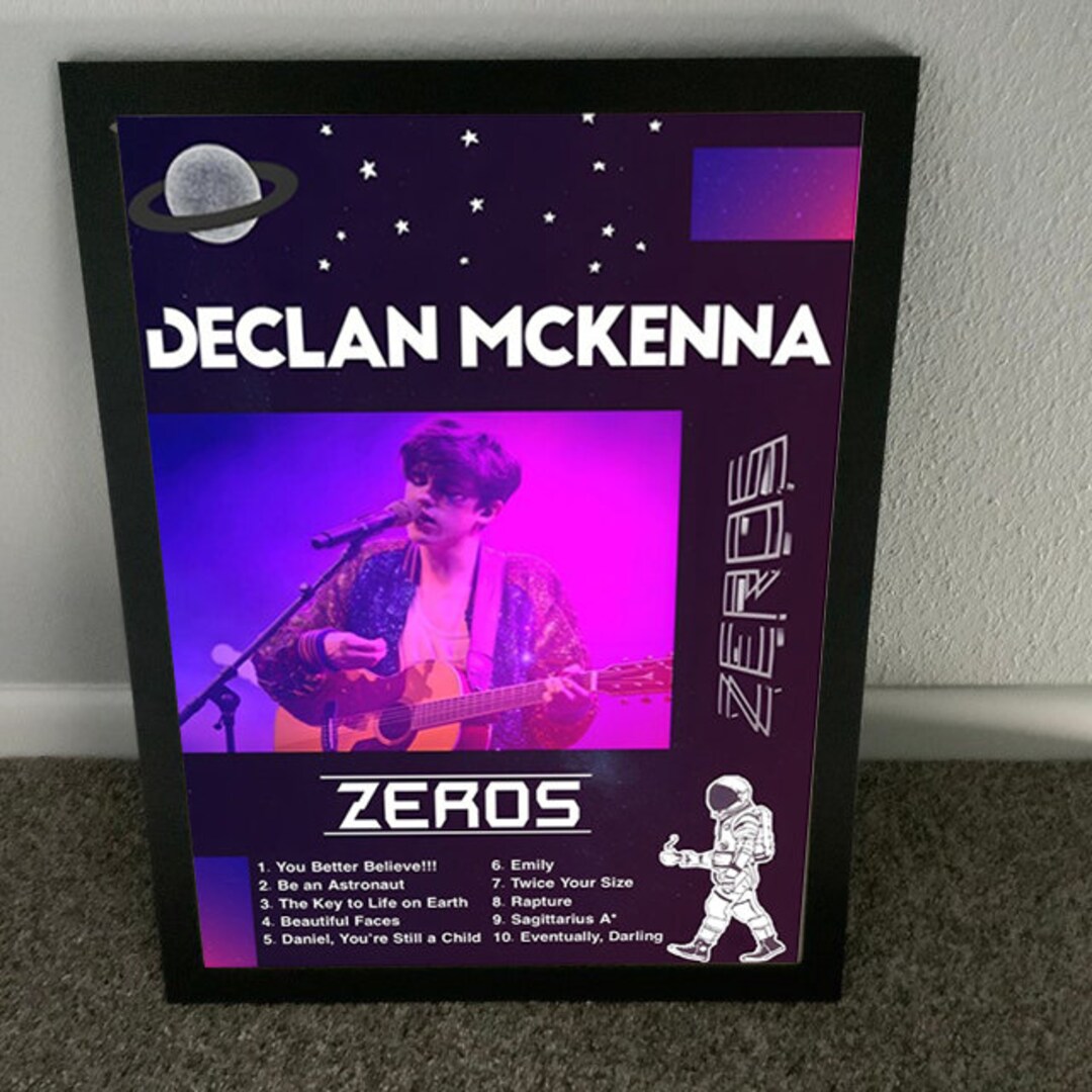 Declan Mckenna Zeros Album Artwork Poster Wall Decor Best Gift - Etsy