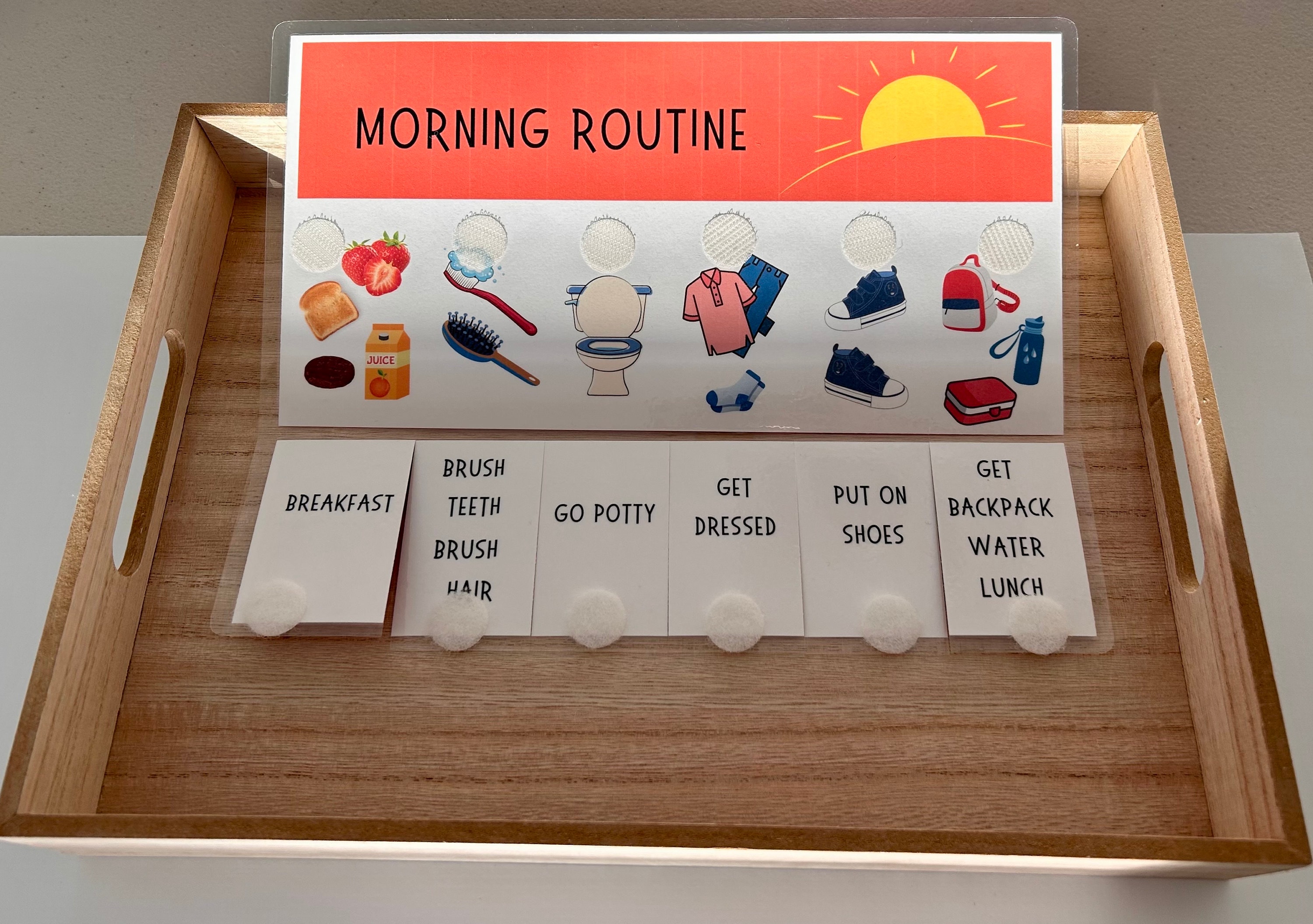 Daily Routine Chart Morning Routine Chart - Etsy