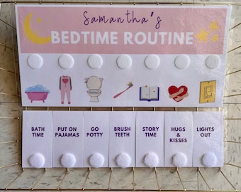 Visual Schedule Kids Daily Routine Chart Toddler Routine Chart - Etsy
