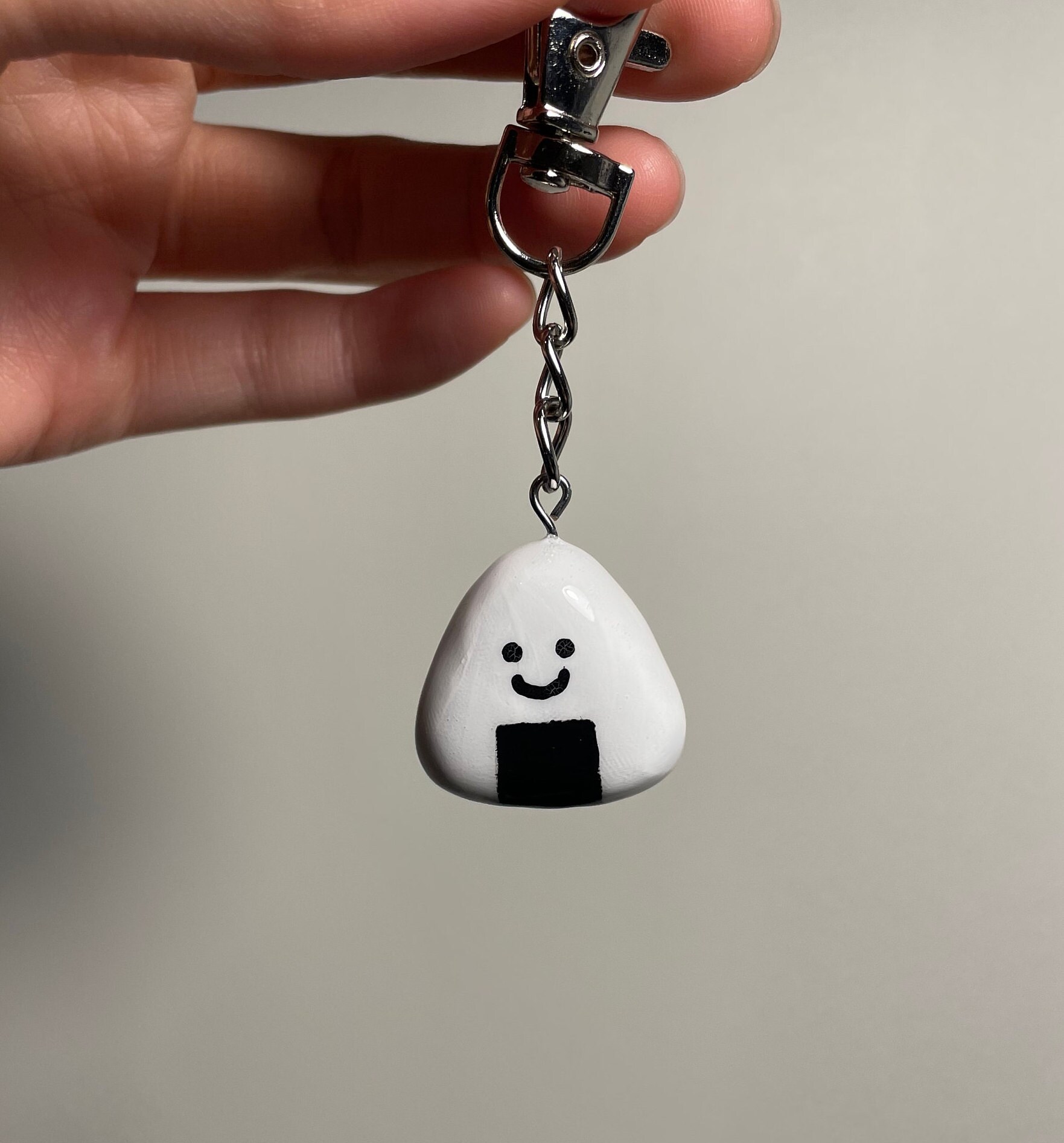 Onigiri and Tako Wiener Keychains - Etsy