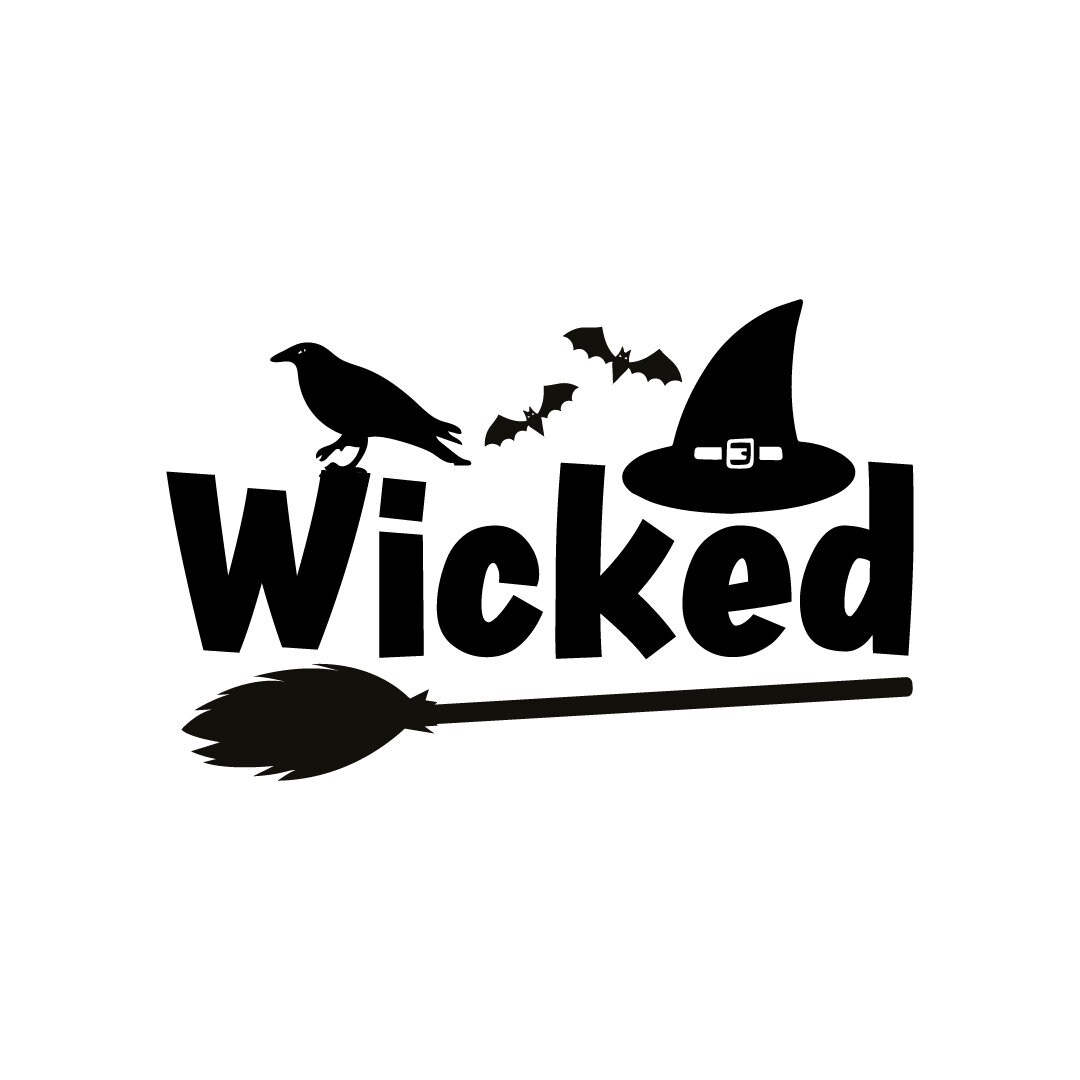 Wicked Svg, Halloween Svg, Witch Svg, Dxf, Png, Eps, Jpeg, Cut File ...