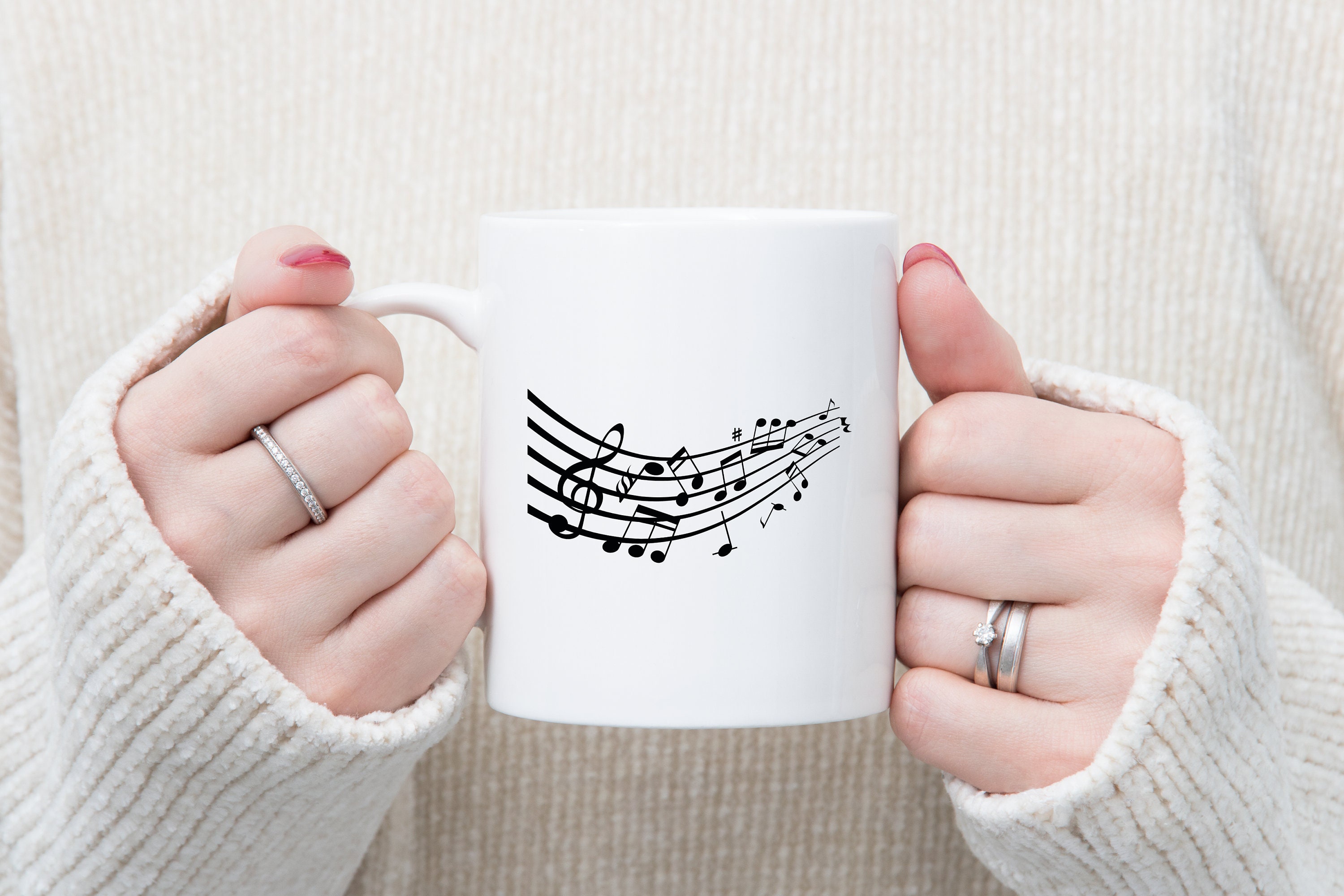 Musical Notes Instant Download SVG PNG EPS Dxf Jpg Digital - Etsy