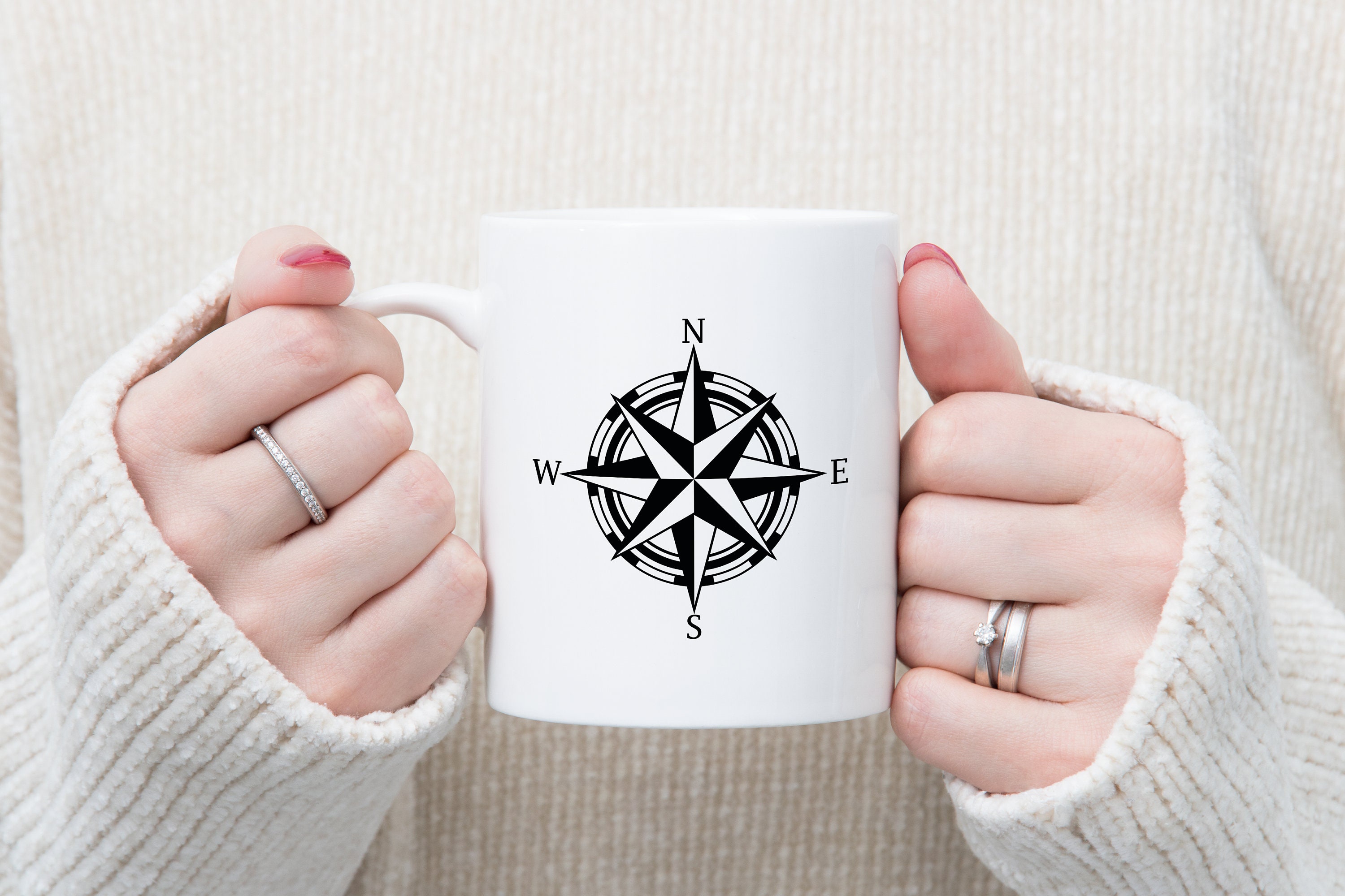 Compass Compass SVG Compass Rose SVG Nautical Compass SVG - Etsy Canada