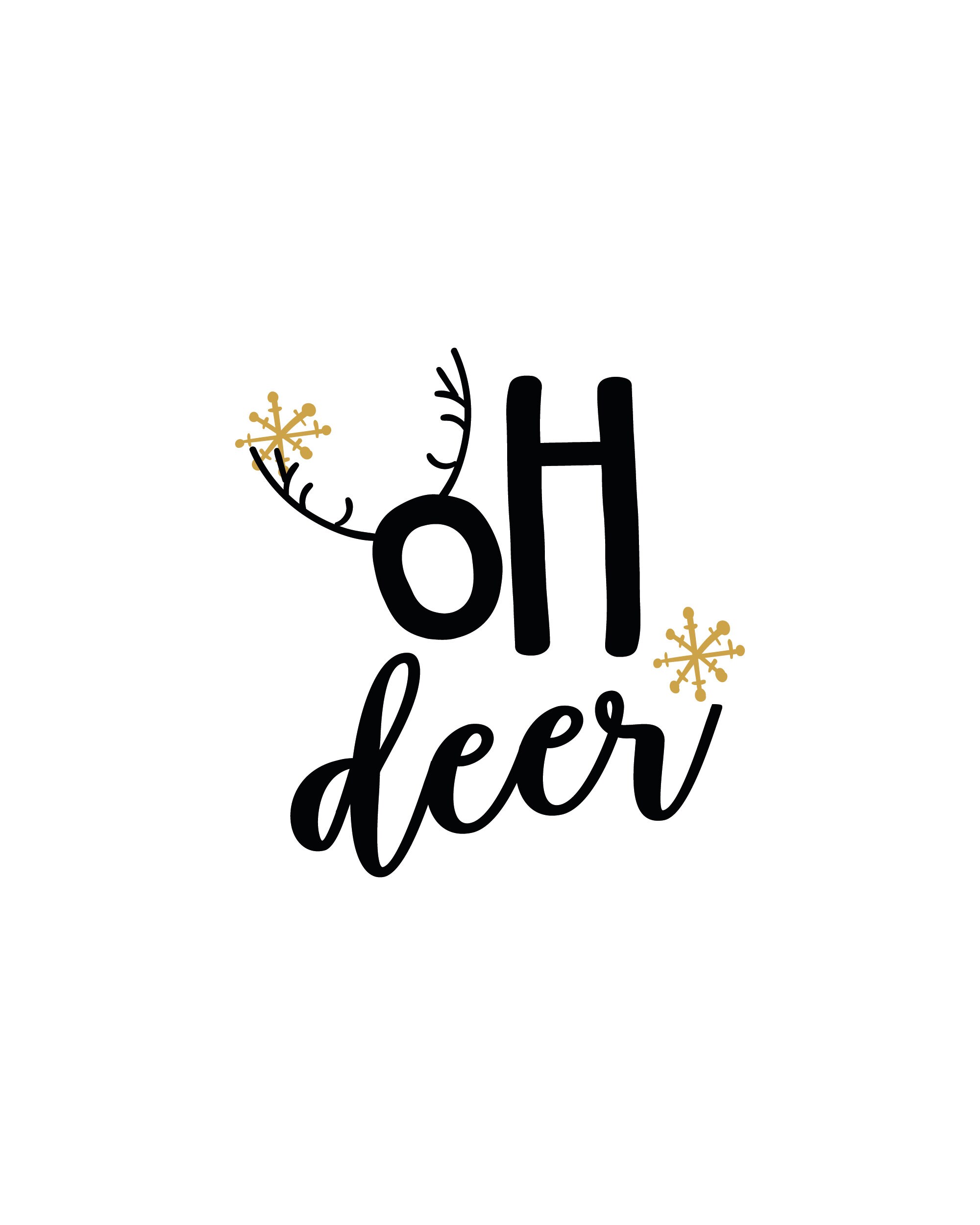 Oh Deer SVG Christmas Onesie SVG Christmas Sign Svg Winter - Etsy