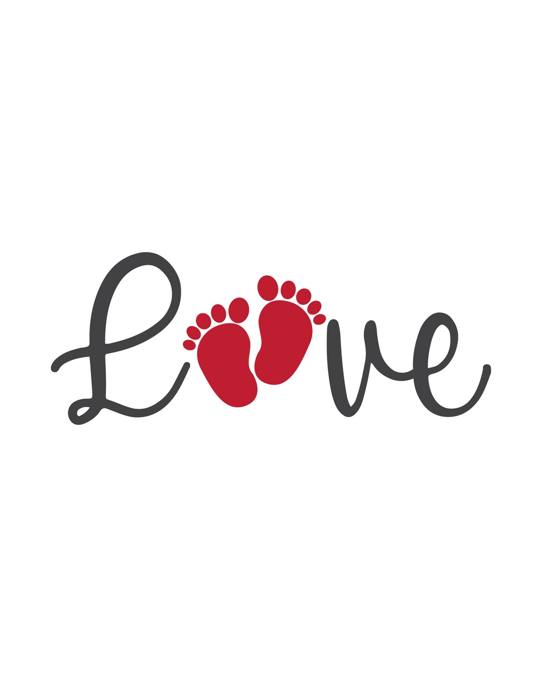 Baby Love Instant Download SVG, PNG, EPS, Dxf, Jpg Digital Download - Etsy