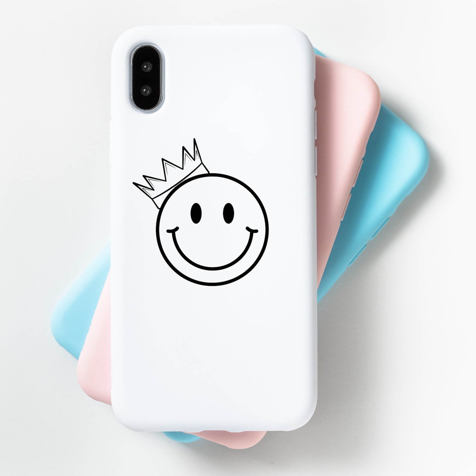 Crown Smiley Face Digital Download SVG PNG JPG Dxf Ai Pdf - Etsy