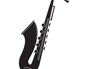 Saxophone Instant Download SVG, PNG, EPS, Dxf, Ai Digital Download - Etsy