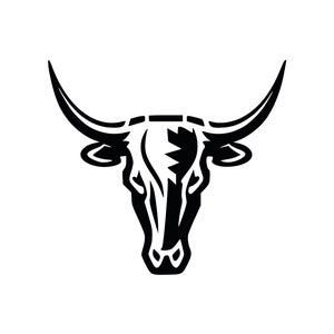 Texas Longhorn Head Instant Download SVG, PNG, EPS, Dxf, Jpg Digital ...