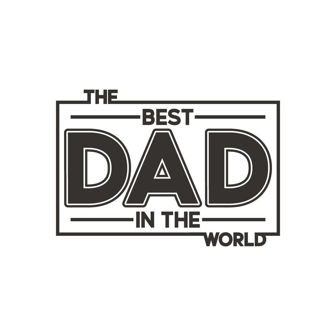 Dad Svg - Father's Day - Dad Shirt Design - Dad Word Art - Cut File ...