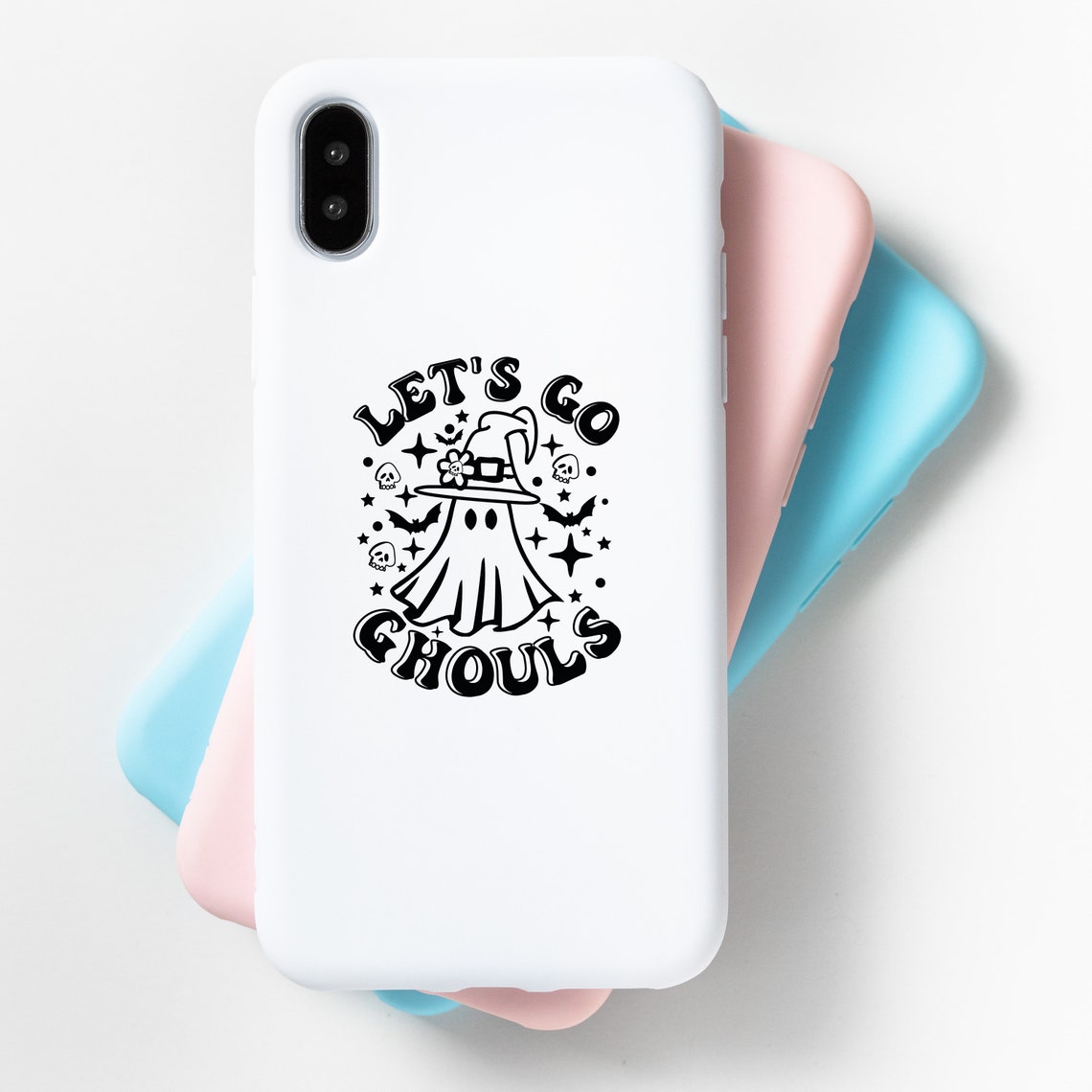 Let's Go Ghouls Svg Halloween Svg Spooky Svg Files Cute - Etsy