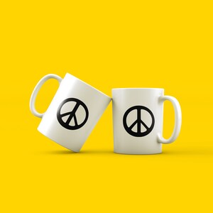 Peace Sign Black Instant Downloads SVG, PNG, EPS, Dxf, Jpg Digital ...