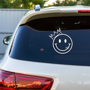 Crown Smiley Face Digital Download SVG PNG JPG Dxf Ai Pdf - Etsy