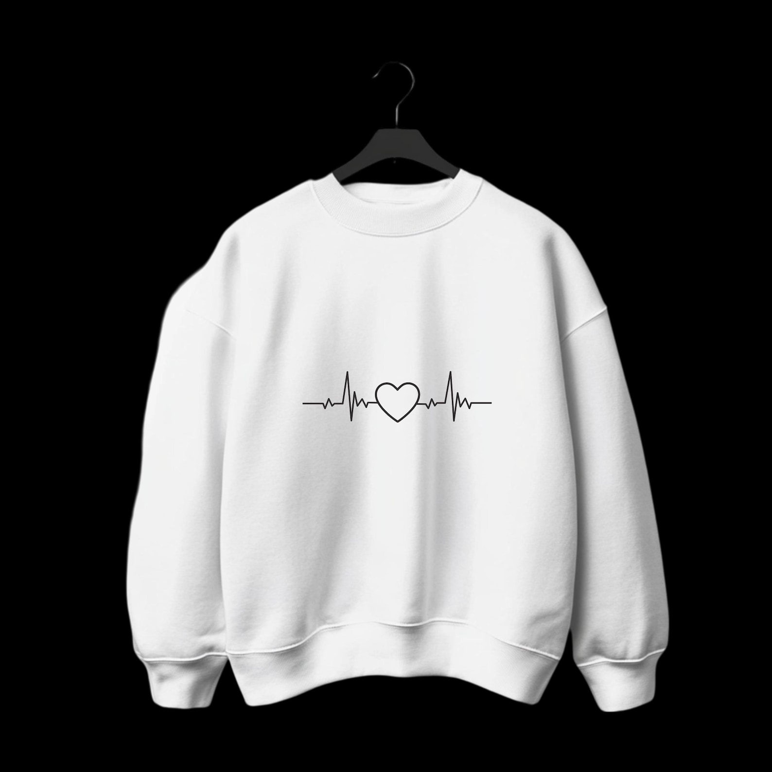 Heartbeat Line SVG | EKG ECG Vector Cut Files (digital Download) - Etsy