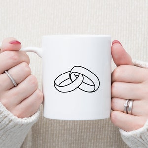 Anillos de matrimonio svg , anillo svg, boda svg, imágenes prediseñadas ...