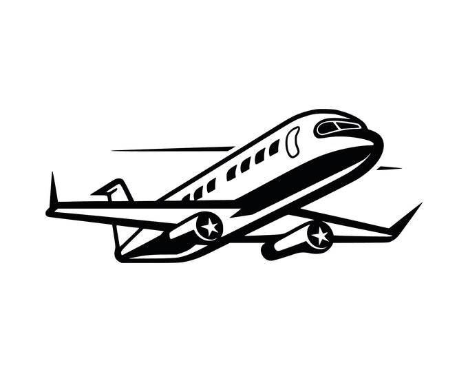 Airplane Flying View Svg, Airplane Svg, Airliner Svg, Flying Svg ...