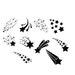10 Shooting Star With Star Dust Bundle SVG Instant Download SVG, PNG ...