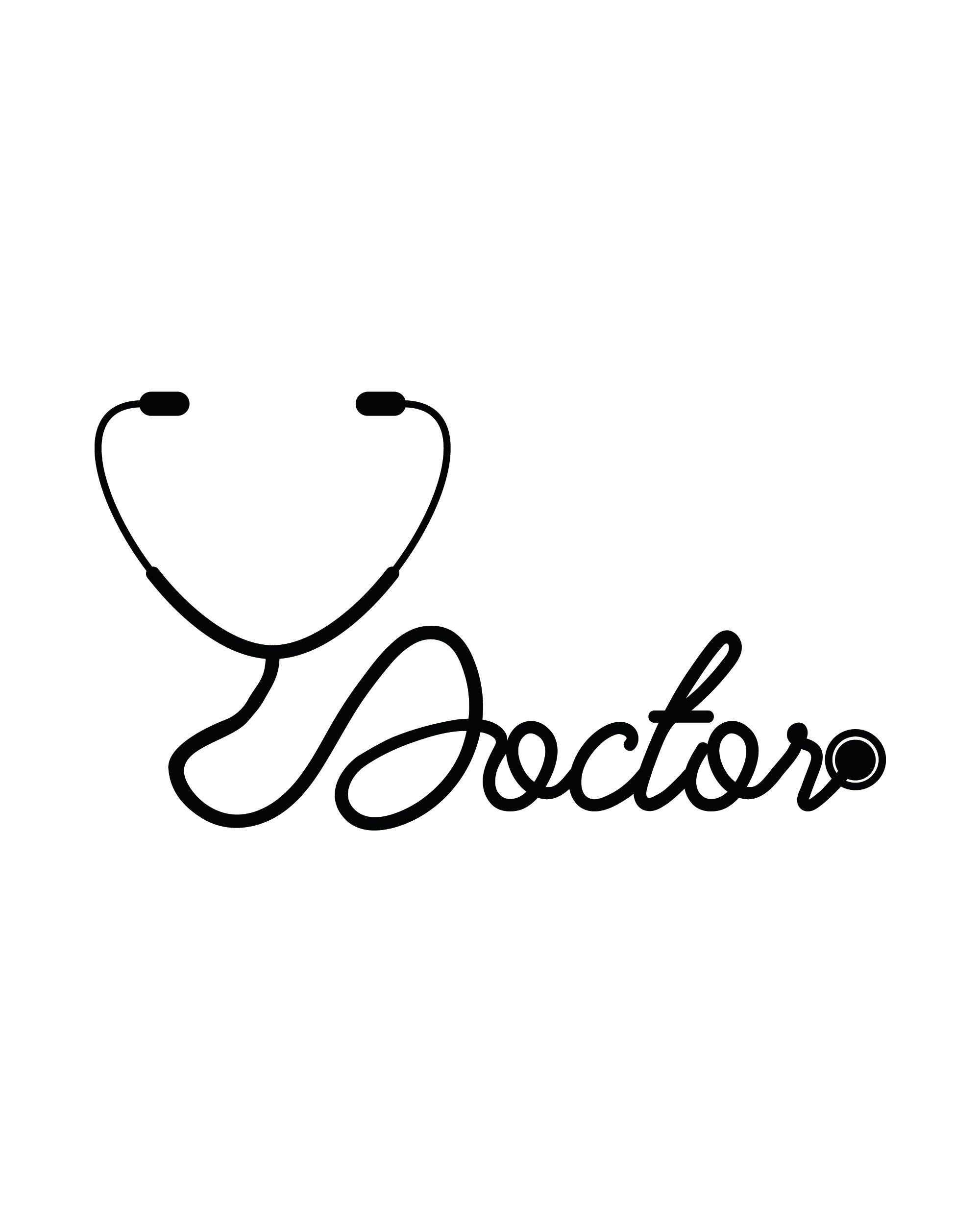Doctor Life Floral Frame SVG Doctor Life Svg Doctor Svg - Etsy