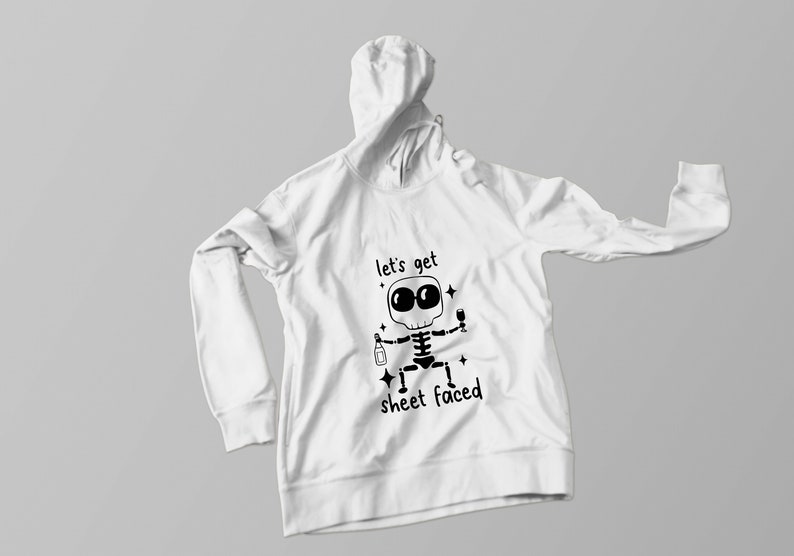 Let's Get Sheet Faced Svg Funny Ghost Svg Funny - Etsy
