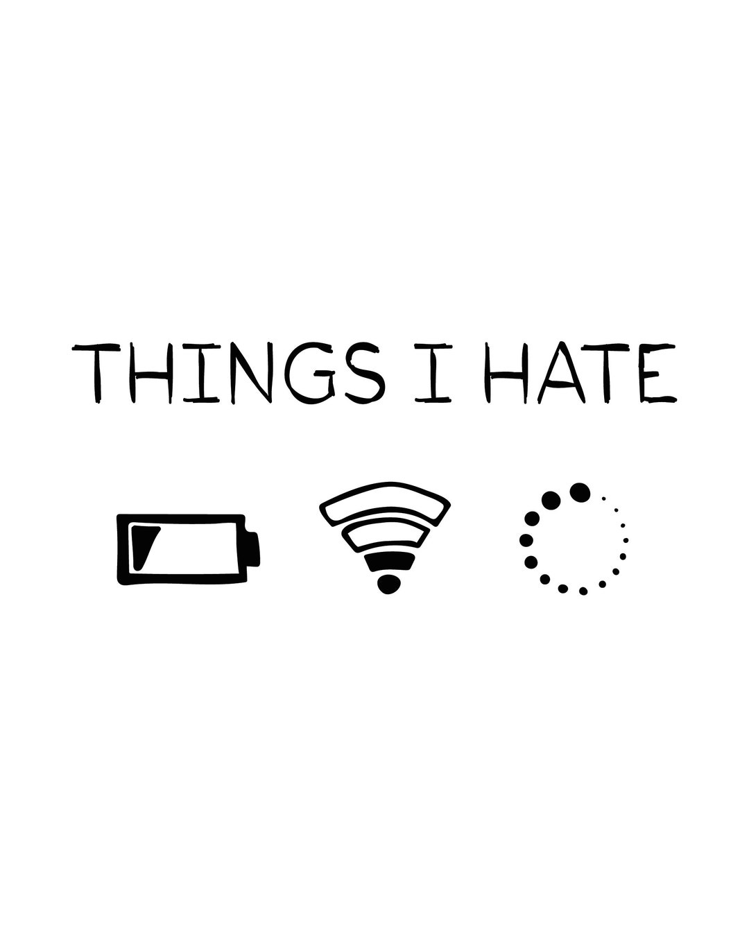 Things I Hate Svg, Programmer Svg, Programmer, Coding, Shirt Design ... Things I Hate Svg, Programmer Svg, Programmer, Coding, Shirt Design ...