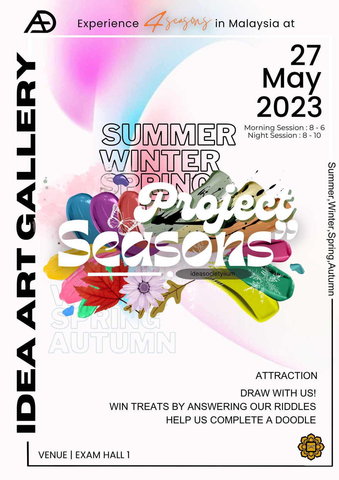 POSTER INVITATION/EVENTS- Canva Template - Etsy