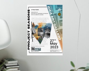 POSTER INVITATION/EVENTS- Canva Template - Etsy