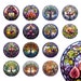 Stained Glass Figs Clipart, Figs and Fruit, Mandala Watercolor Clipart ...