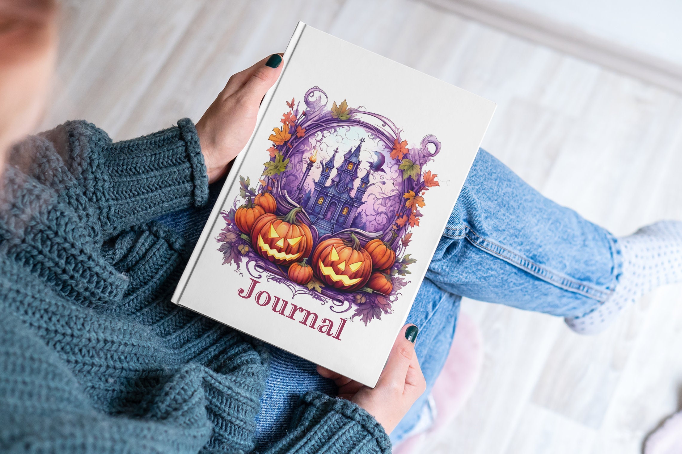 90 PNG Spooky Books, Halloween Library Clipart Bundle, Fantasy Cute and ...