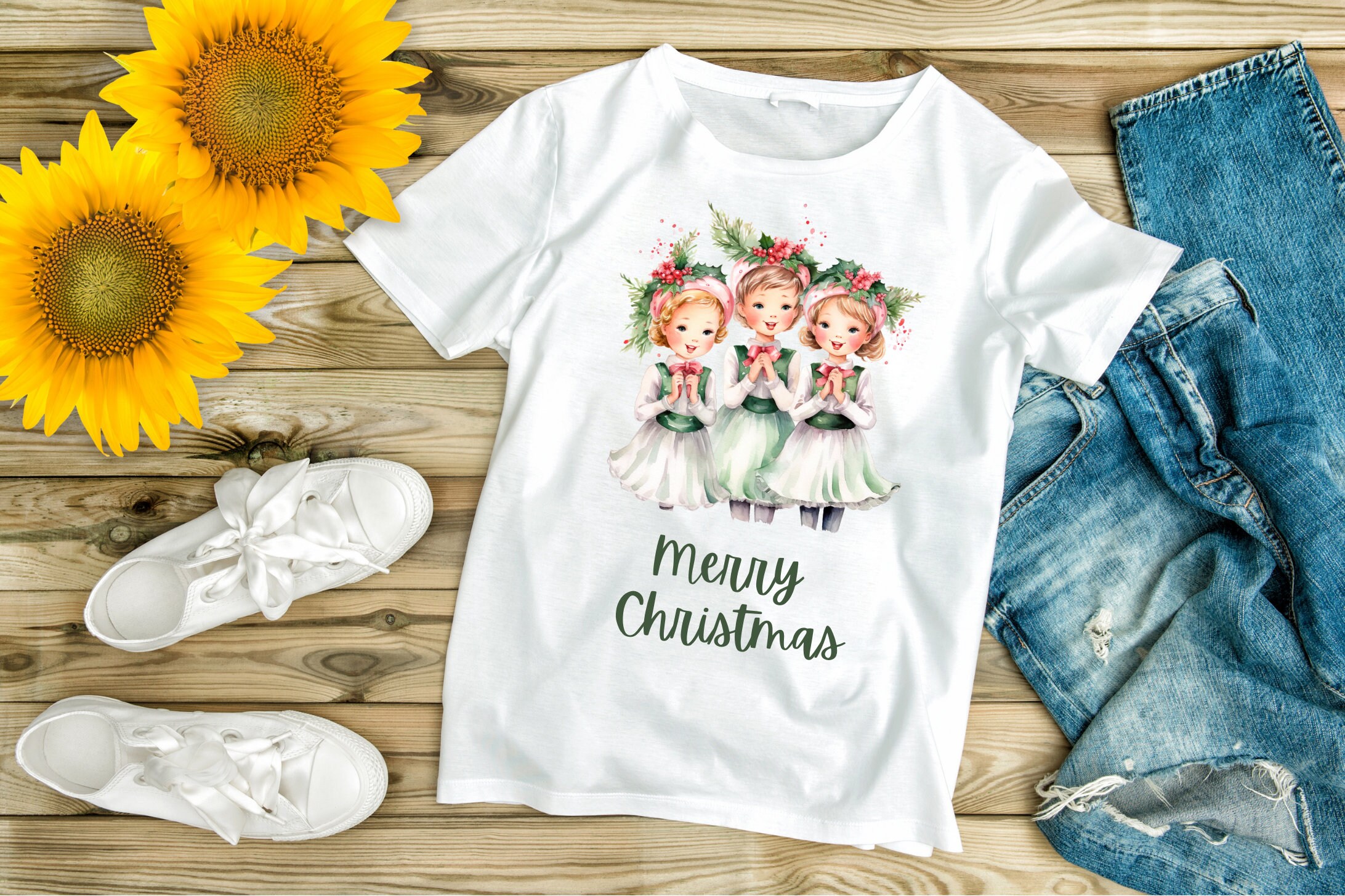 75 PNG Peppermint Christmas Clipart Adorable Xmas Santa - Etsy