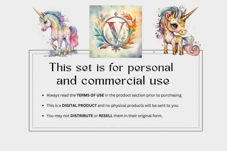 90 PNG Watercolor Gold Unicorn Clipart, Fantasy Colorful Unicorns ...