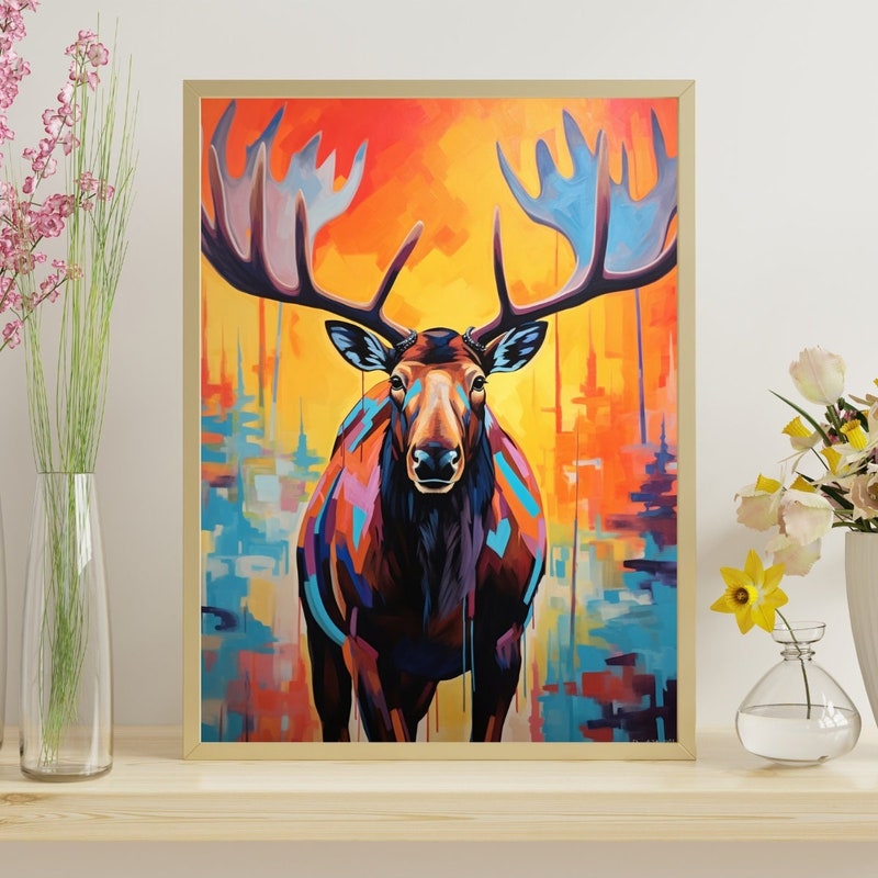 Moose Puzzle - Etsy