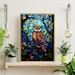 Stained Glass Owl Jigsaw Puzzle 300/500/1000 Piece - Etsy
