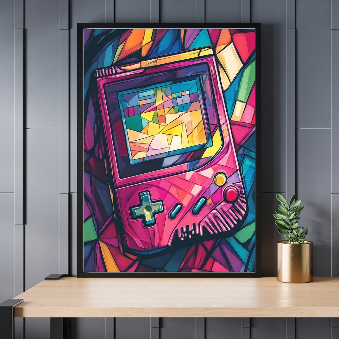 Stained Glass Handheld Games Console Jigsaw Puzzle 300/500/1000 Piece ...