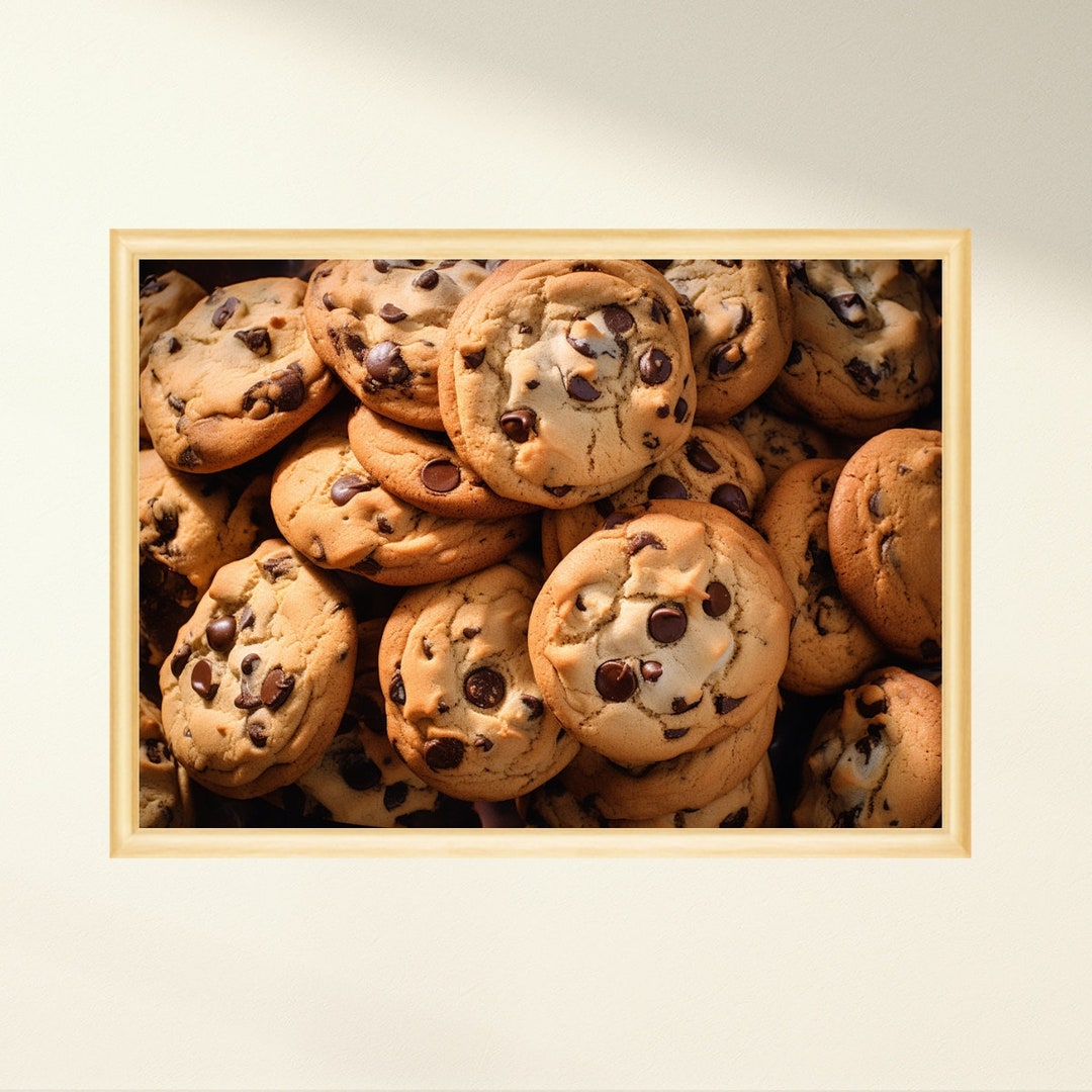 Chocolate Chip Cookies Jigsaw Puzzle 300/500/1000 Piece - Difficult ...