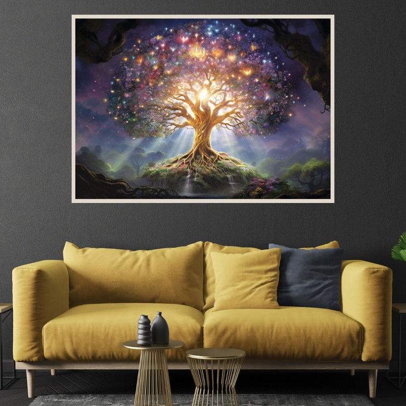Magical Tree of Life Jigsaw Puzzle 300/500/1000 Piece - Etsy