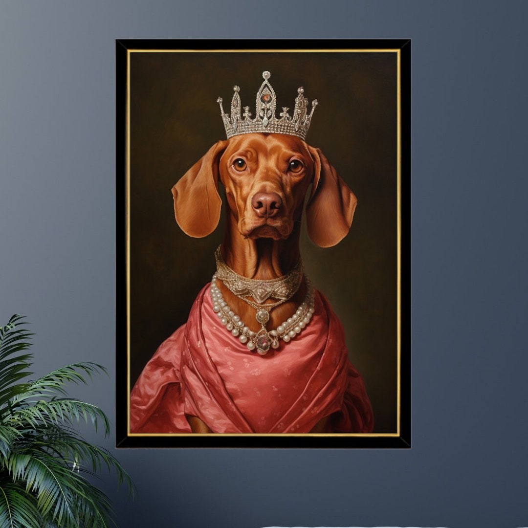 Vizsla Royal Princess Jigsaw Puzzle: Pet Costume Portrait - Etsy