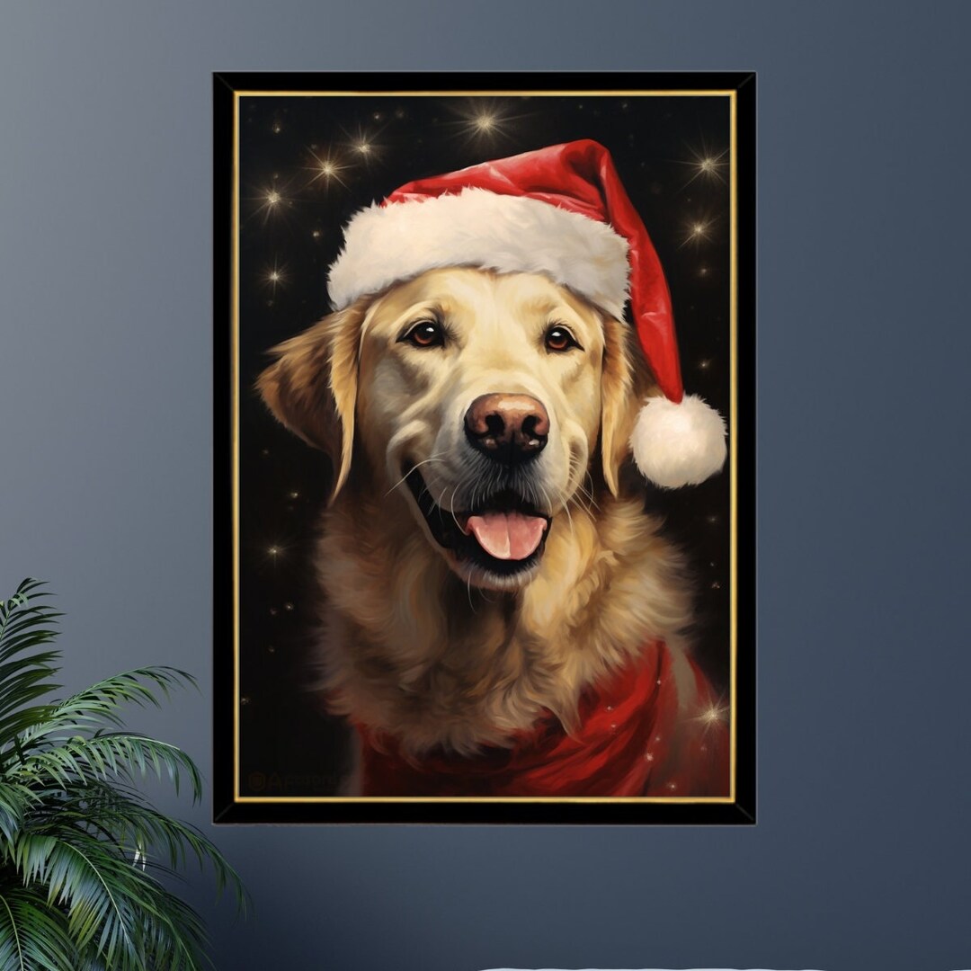 Santa Labrador Jigsaw Puzzle 300/500/1000 Piece - Pet Santa Costume ...
