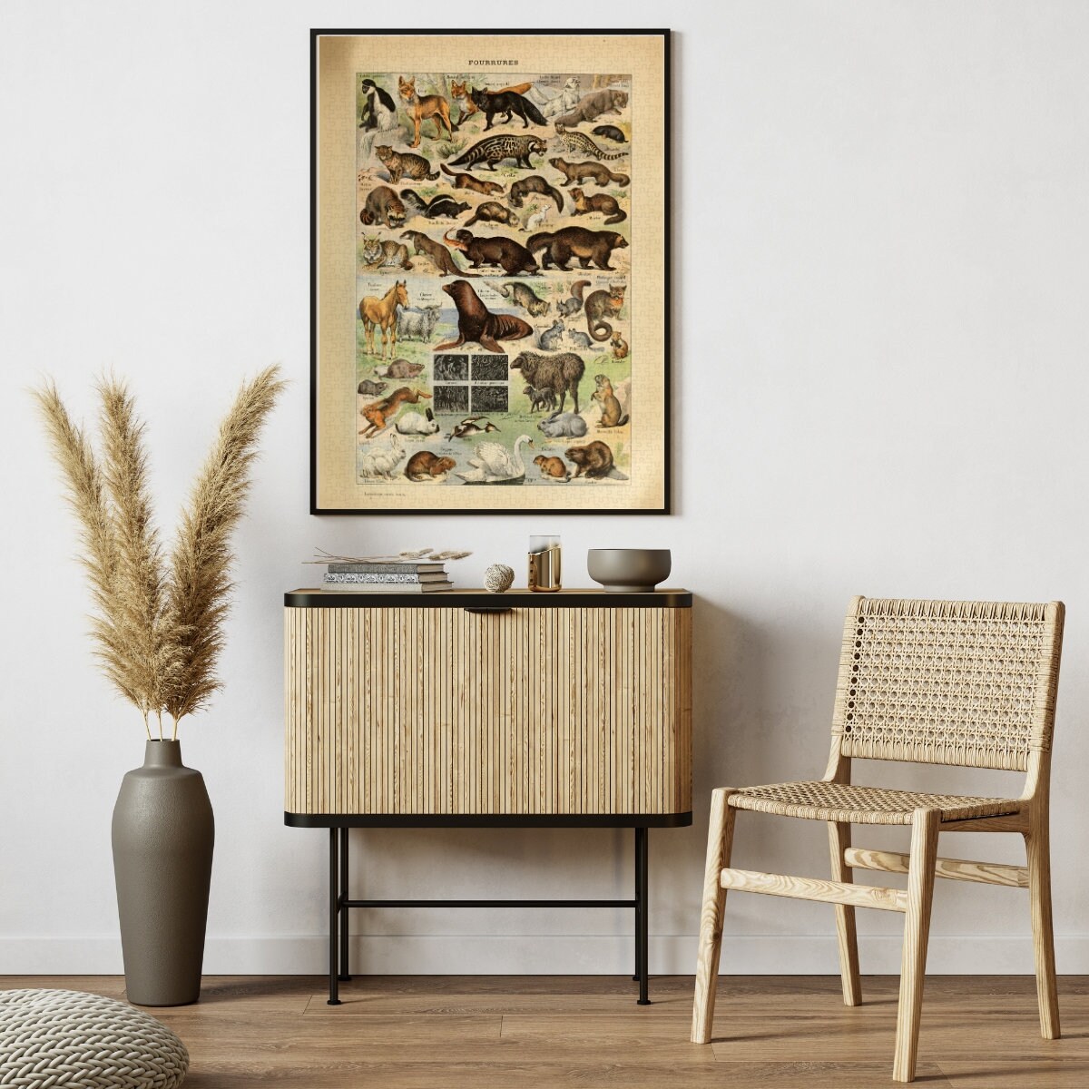 Furry Animals Classification Jigsaw Puzzle 300/500/1000 Piece - Etsy