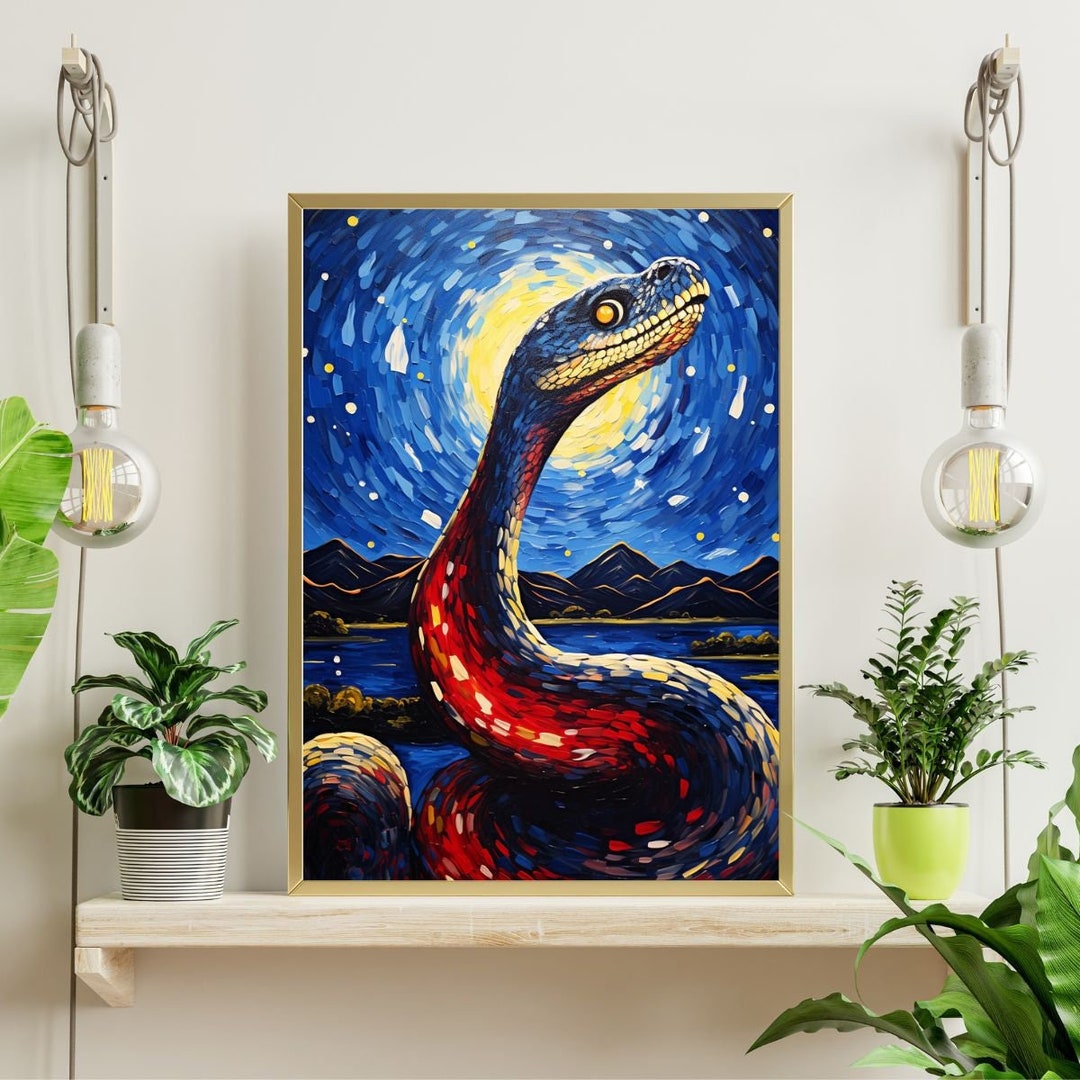 Starry Night Snake Jigsaw Puzzle 300/500/1000 Piece - Etsy