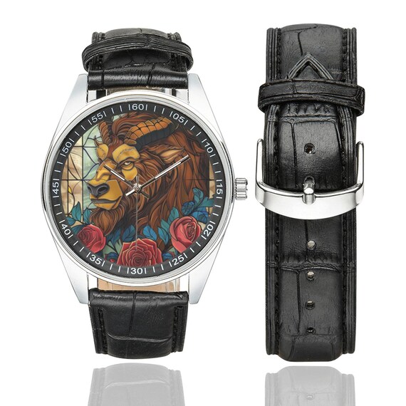 Beauty And The Beast Stained Glass Watch My Mom Made The Enchanted