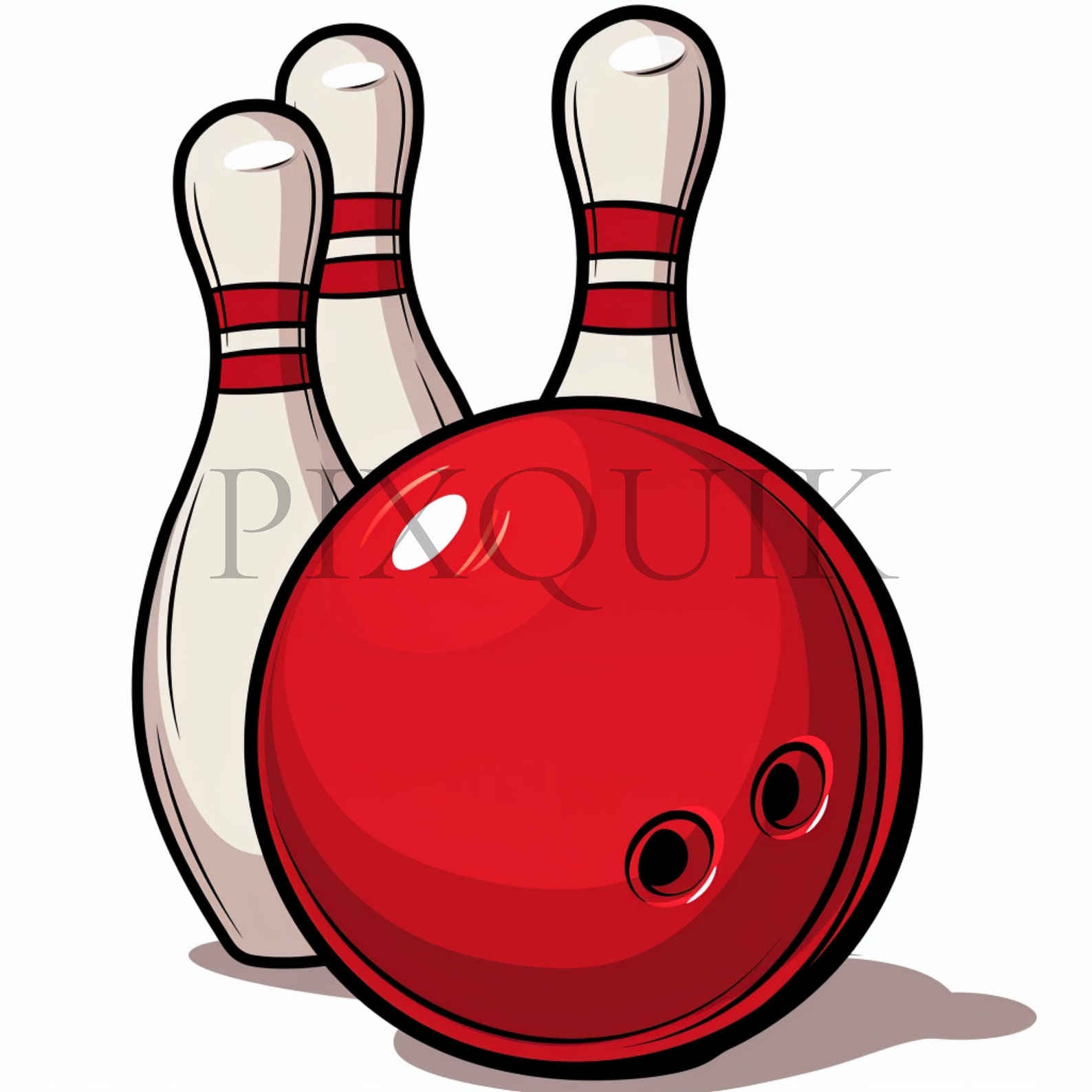 Watercolor Bowling Ball Clipart 10 High Quality Jpgs Bowling Ball ...