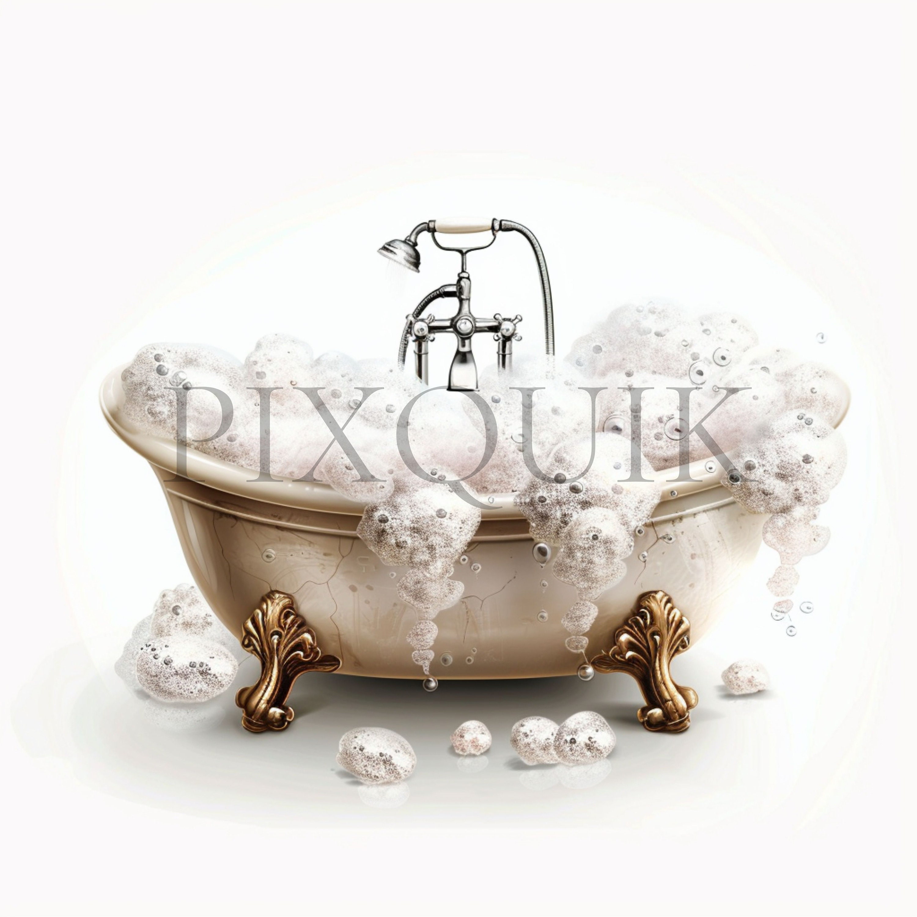 Bubble Bath Clipart 10 High Quality JPG Self Care Clipart Bathroom ...