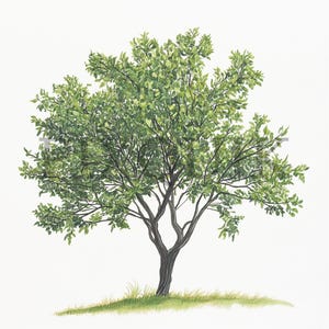 Ash Tree Clipart | 10 JPG Files | Card Making | Digital Paper Crafts ...