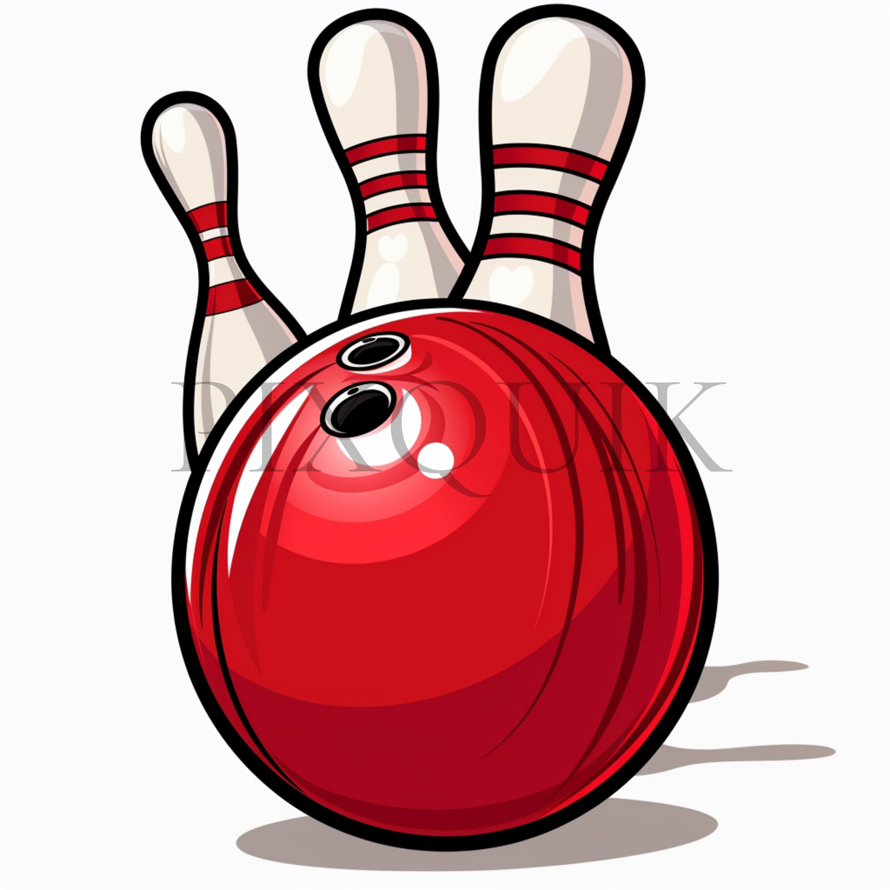 Watercolor Bowling Ball Clipart 10 High Quality Jpgs Bowling Ball ...