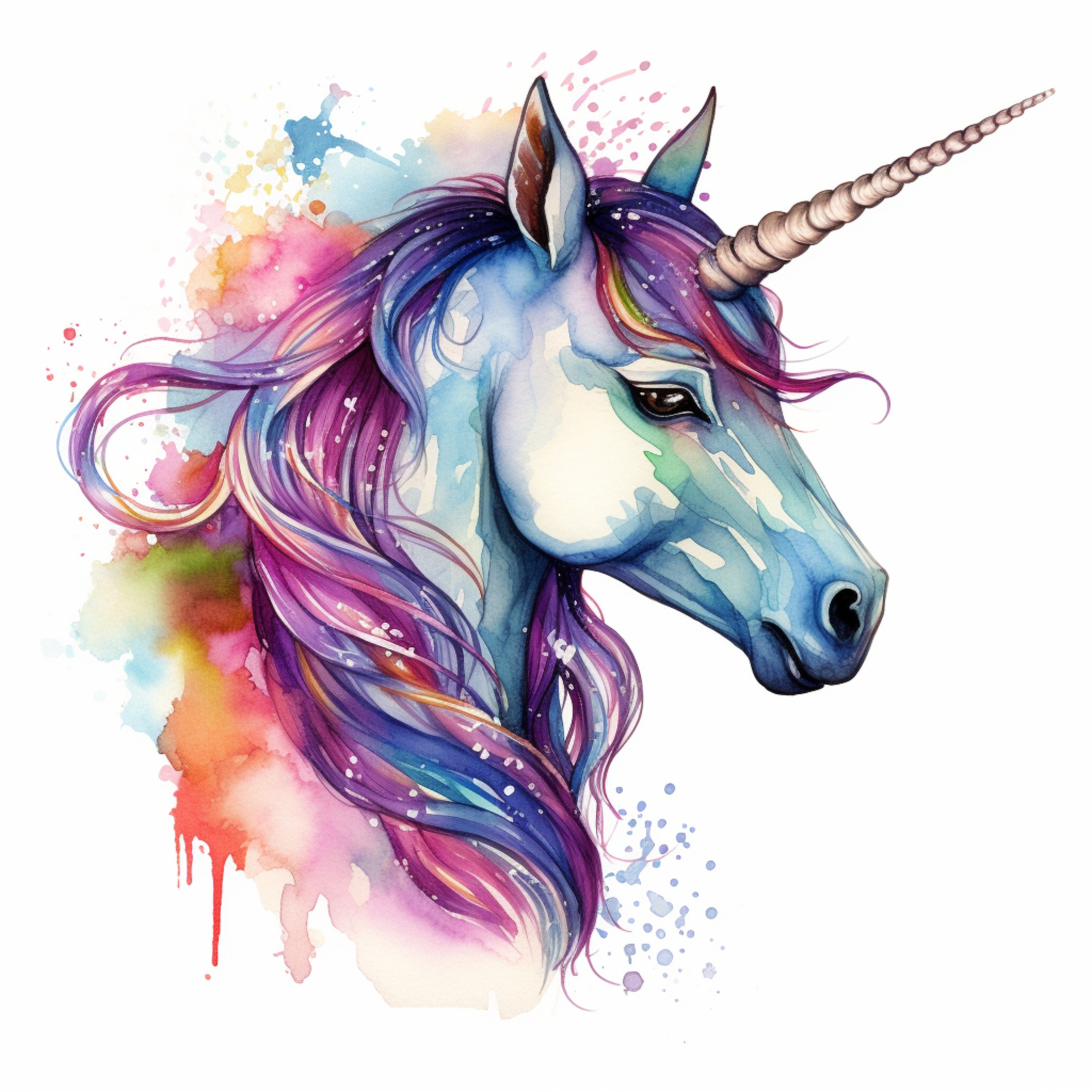 Unicorn Clipart - 10 High Quality Jpgs | Instant Digital Download ...